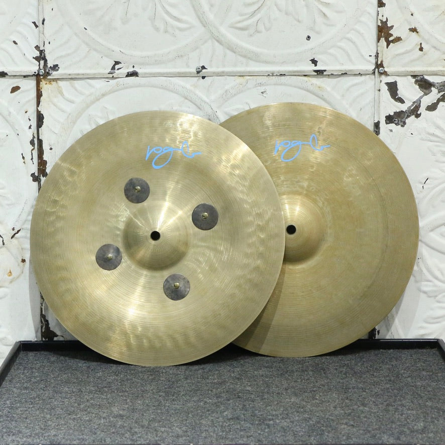PGB Inverted China Hi-Hat Cymbals 14in - with bronze sizzler (820/1140 ...