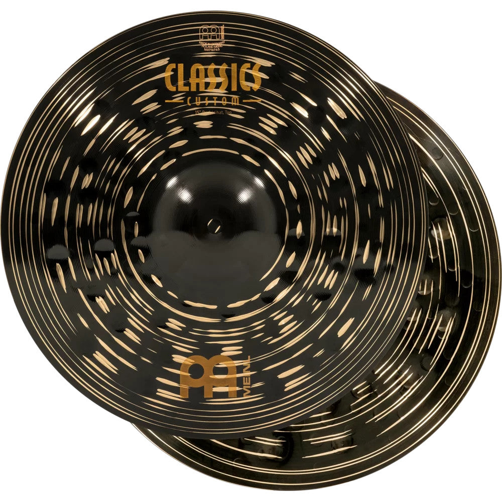 Meinl Classics Custom Dark hi-hat cymbals 15in - Timpano-percussion