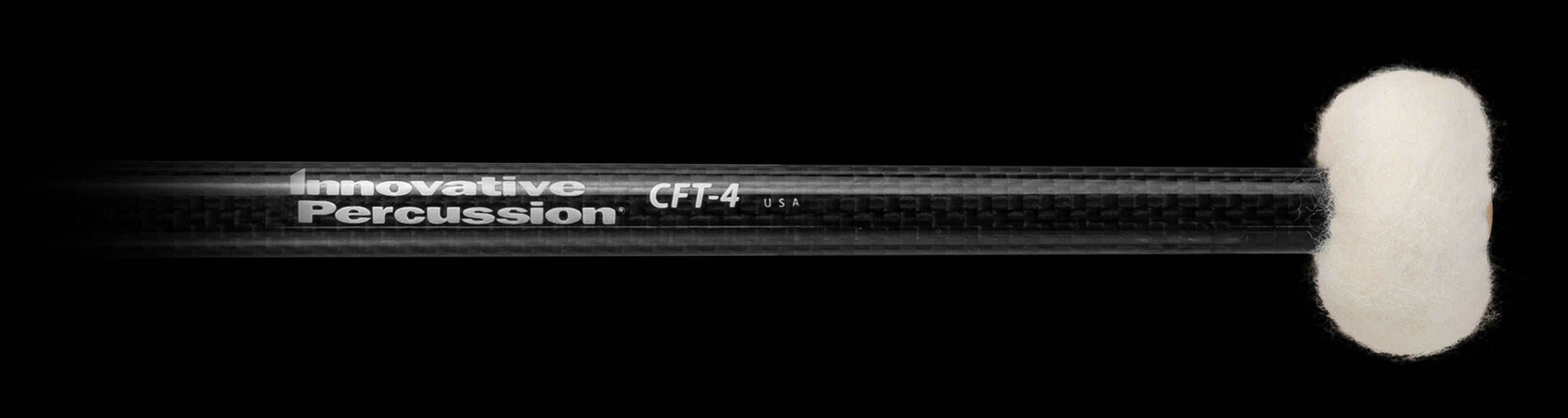 Innovative Percussion Carbon Fiber Timpani Mallet Series CFT-4 (Medium ...