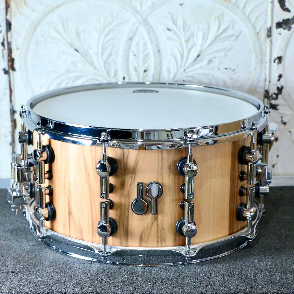 Sonor SQ2 Medium Maple Snare Drum 14X7in - American Walnut - — Timpano ...