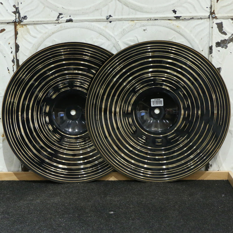 Cymbales hi-hat usagées Meinl Classics Custom Dark 14po (966/1274g ...