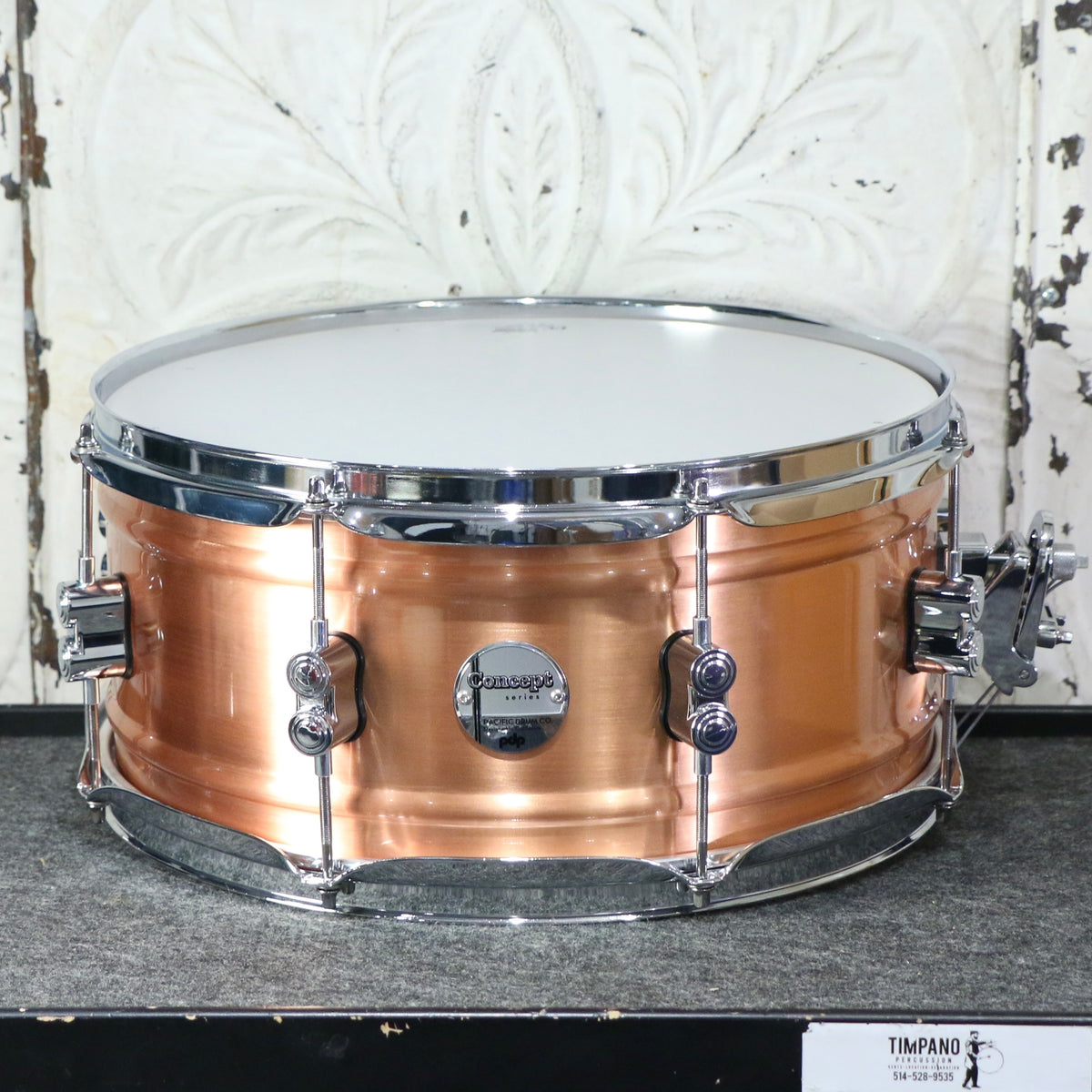 PDP Concept Copper Snare Drum 14X6.5in - Timpano-percussion